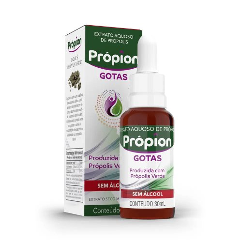 Extrato Aquoso de Própolis Própion Baldoni Solução Gotas 30ml | Qualfarma