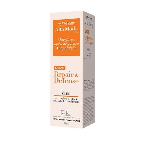 Encontre o menor preço de Óleo Alta Moda Repair & Defense 80ml no Qualfarma